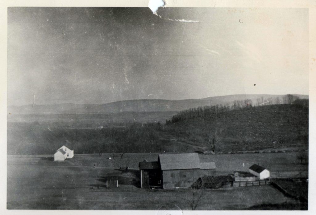 Keet Farm 1920’s from ridge | WOOLMAN HILL